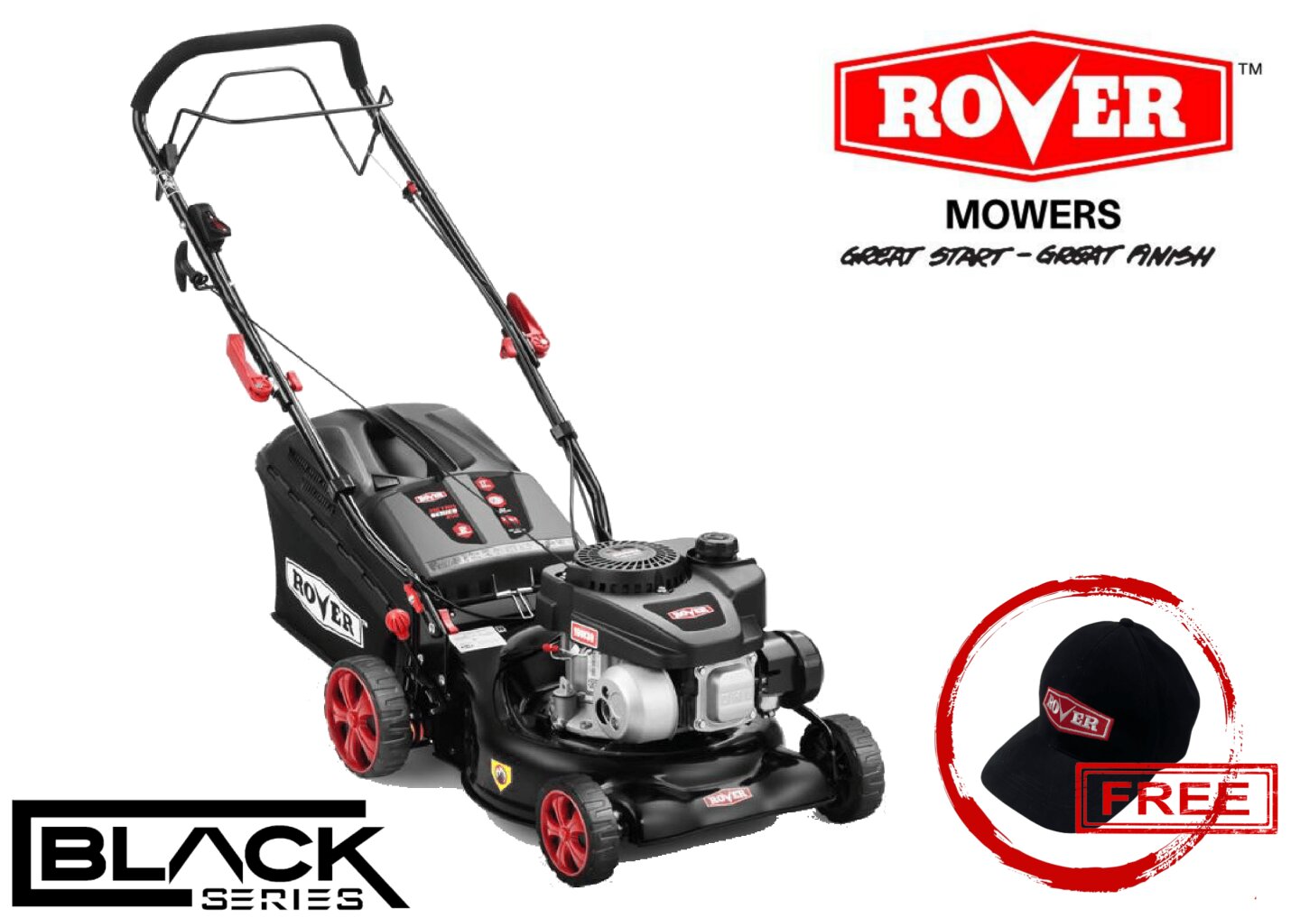 BlackMowers 3 in 1 SP | ROVER Lawn Mowers | Daya Pioneer International